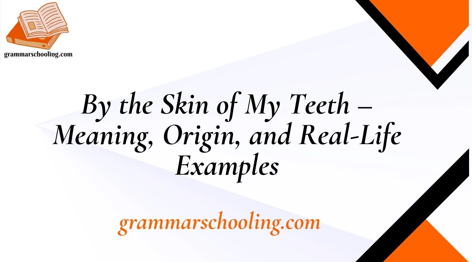 By the Skin of My Teeth – Meaning, Origin, and Real-Life Examples
